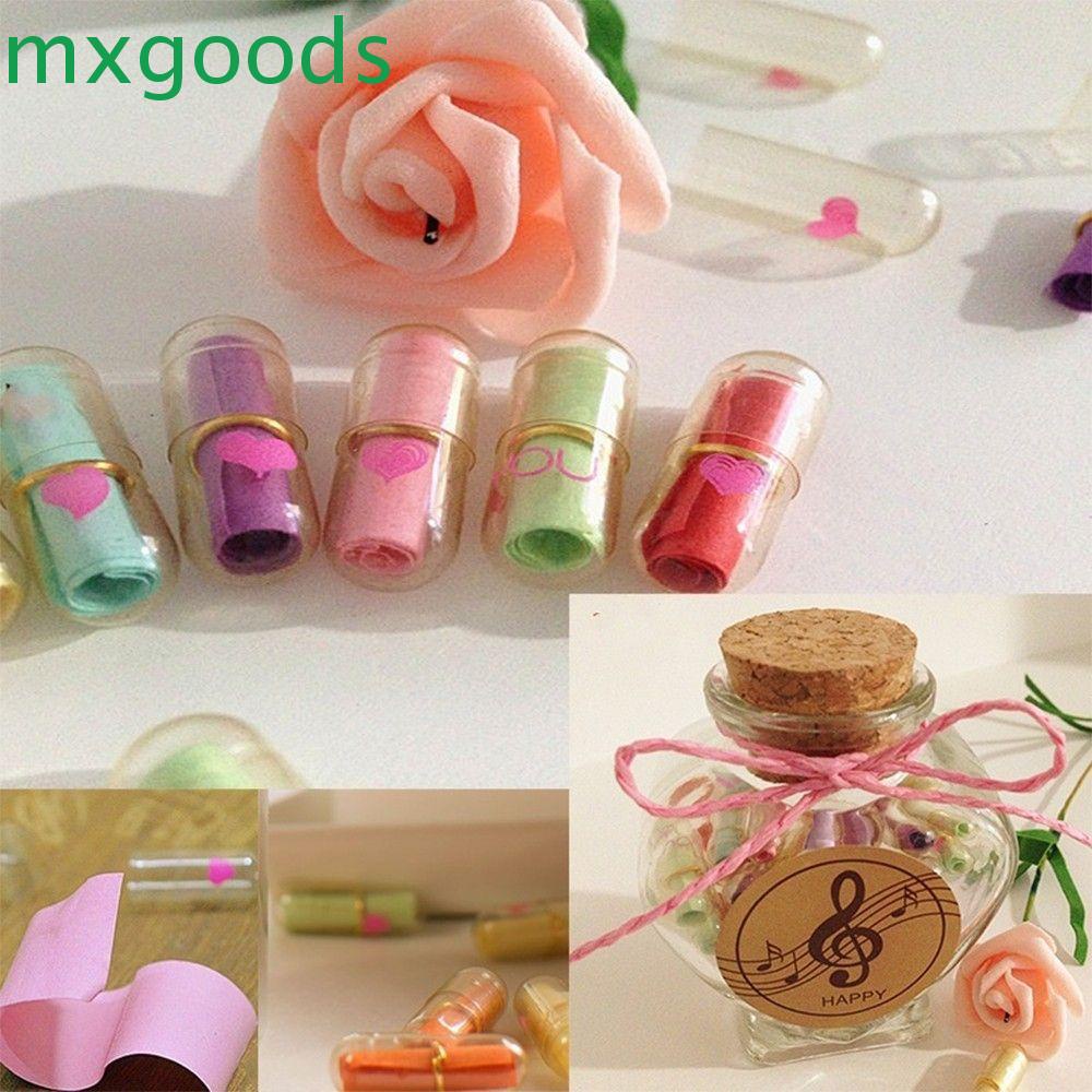 Mxgoods แคปซูลยาที่มีสีสันน่ารัก 50 ชิ้นหลากสี | Shopee Thailand