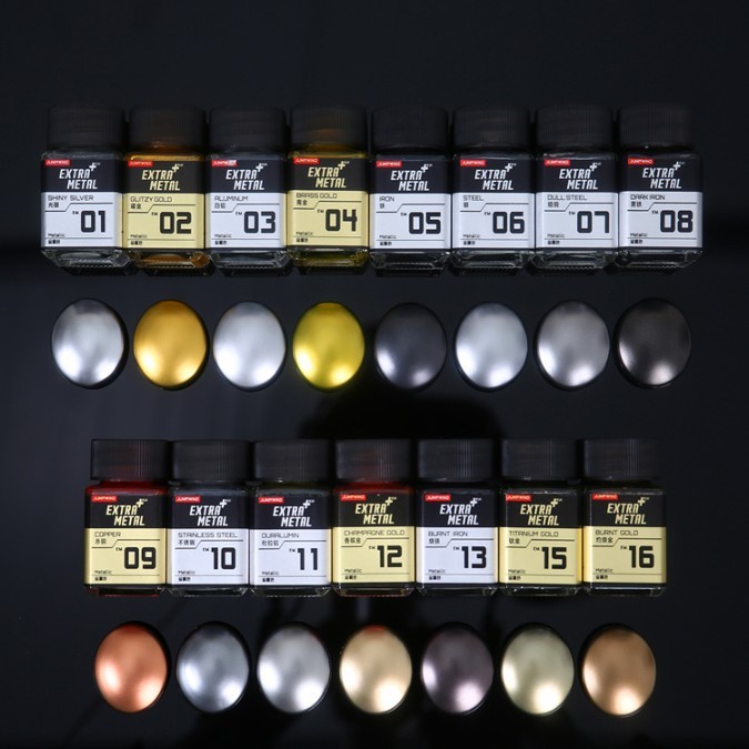 Jumpwind Extra Metal Color Prime Metal Color For Gundam Model EM01-16 ...