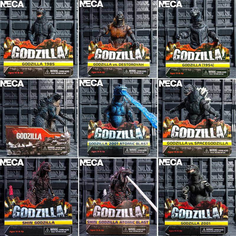 Neca Monster Godzilla ตุ๊กตาของเล่นแฮนด์เมด 7 นิ้ว 2001 | Shopee Thailand