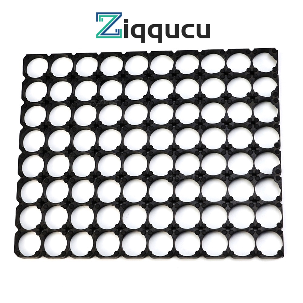 ZIQQUCU 8x10 Cell Spacer 18650 Lithium Battery Plastic Holder Bracket ...