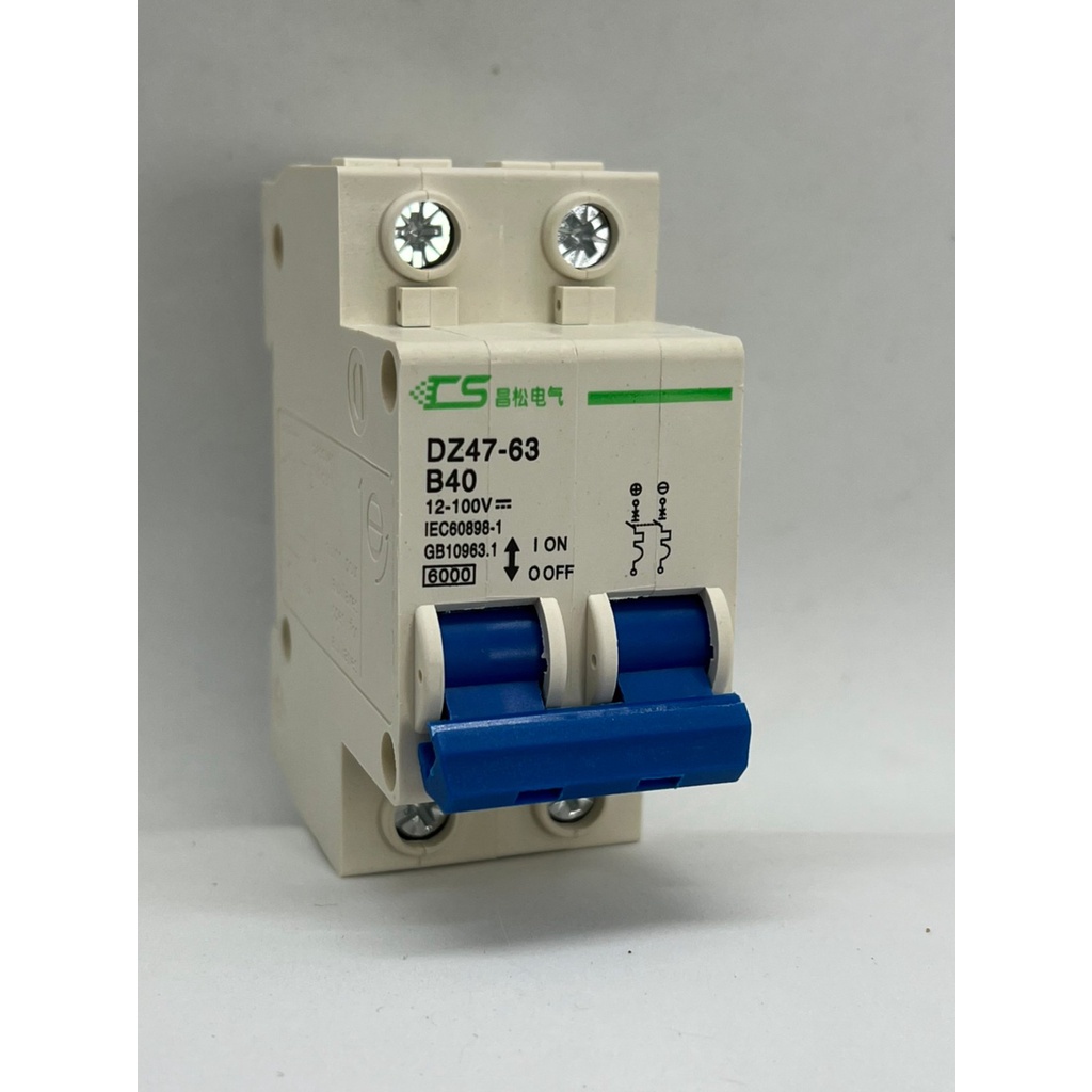 Breaker DC Circuit Breakers เบรกเกอร์โซล่าเซลล์ 12v-100v ยี่ห้อ CS ...