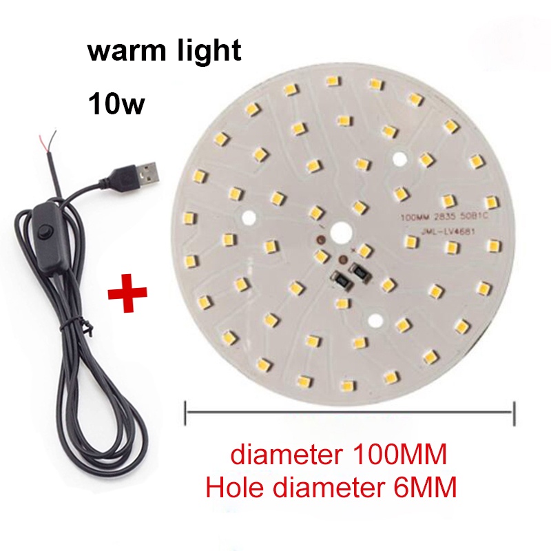 ชิปหลอดไฟ LED 2W 3W 5W 10W หรี่แสงได้ SMD 5730 DC 5V USB 501 DIY | Shopee Thailand