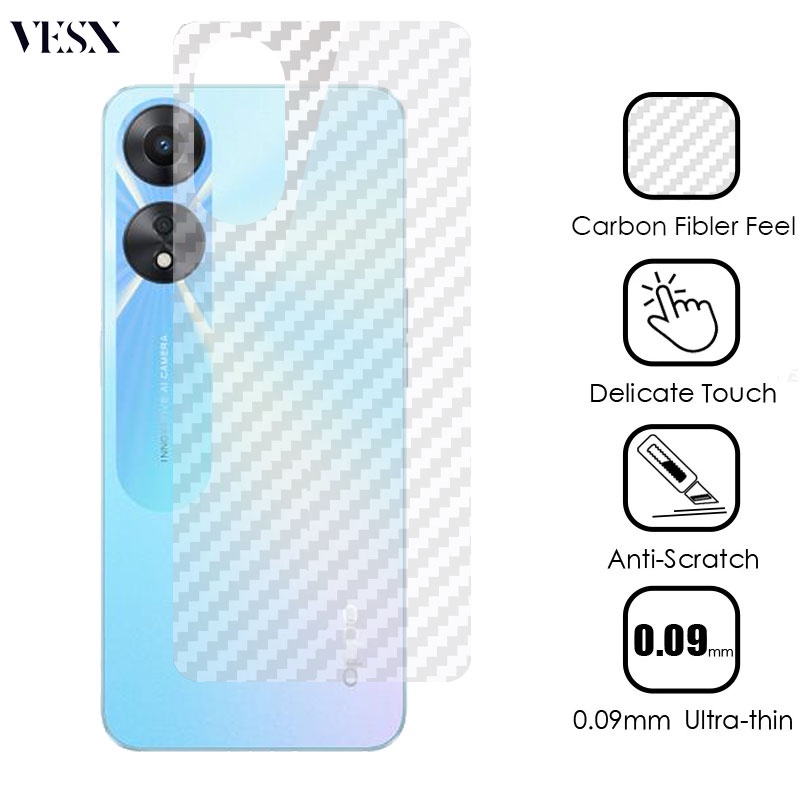 ฟิล์มหลัง สำหรับ เคฟล่า เคฟร่า OPPO Reno 12F 12 11F 11 10 8T 8 8Z 7 7Z ...