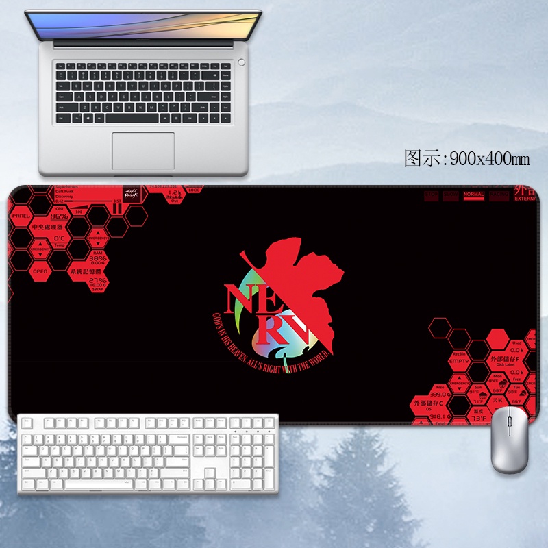EVA Mouse Pad NEON GENESIS EVANGELION Gaming keyboard Pad Custom ...