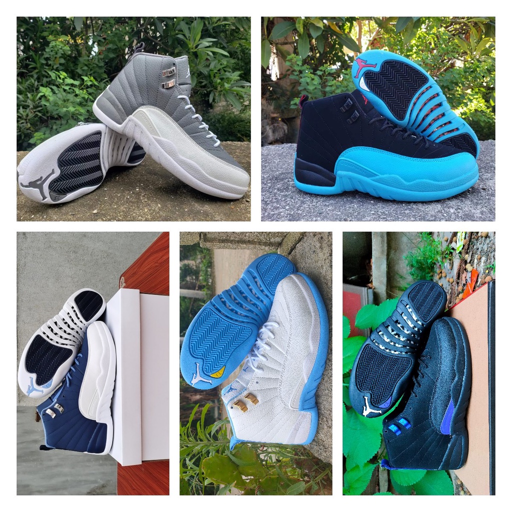 Air Jordan 12 Retro 12 A Ma Maniere รองเท้าบาสเก็ตบอล Jumpman 12s OVO ...
