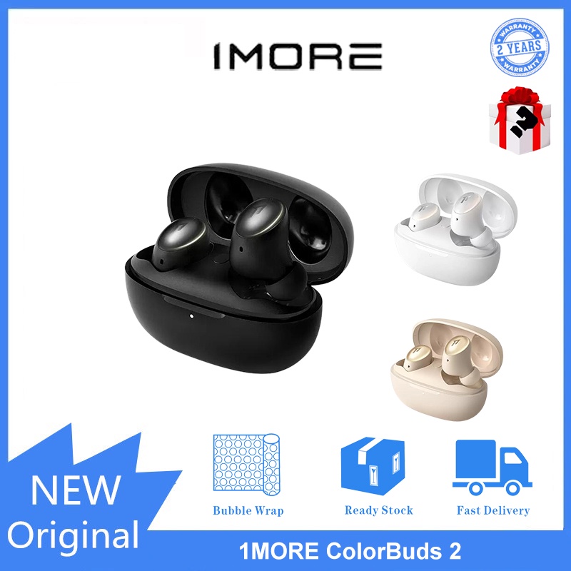 1more ColorBuds 2 ชุดหูฟังบลูทูธไร้สาย ลดเสียงรบกวน | Shopee Thailand