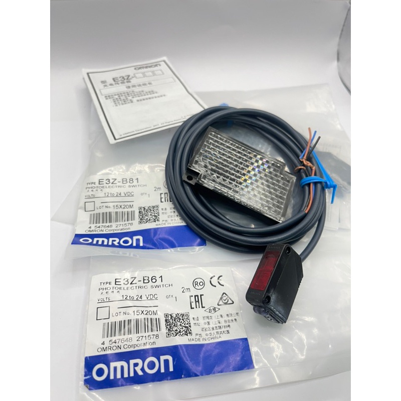 Omron สวิตช์พร็อกซิมิตี้เซนเซอร์โฟโตอิเล็กทริก E3Z-B86 B81 B82 E3Z-B87 B61 B62 ส่งทุกวัน ...