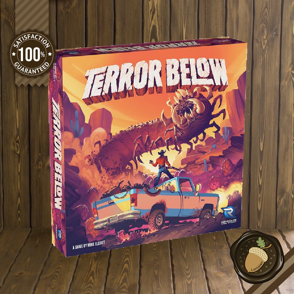 Terror Below บอร์ดเกมแท้ คู่มือภาษาอังกฤษ | Shopee Thailand