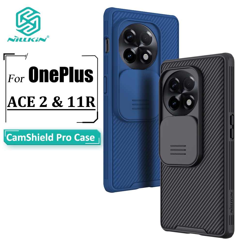 Nillkin CamShield Pro เคส OnePlus 11R / OnePlus Ace 2 เคสกล้อง เลื่อน ป้องกัน หรูหรา TPU + PC ...