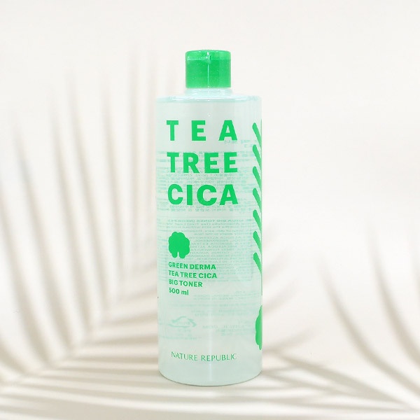 Nature Republic Green Derma Tree Cica Big Toner 500ml | Shopee Thailand