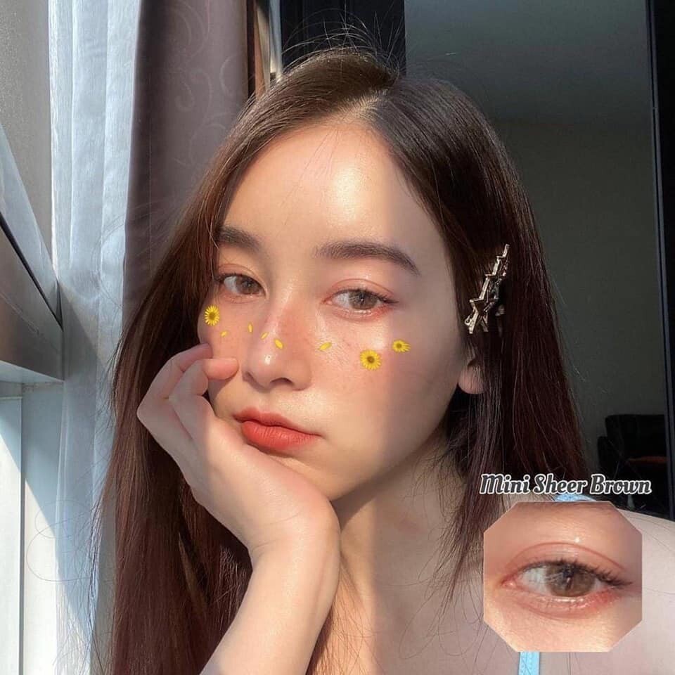 🔥คอนแทคเลนส์ 💗ขนาดมินิ💗 Mini sheer (kittykawaii) | Shopee Thailand