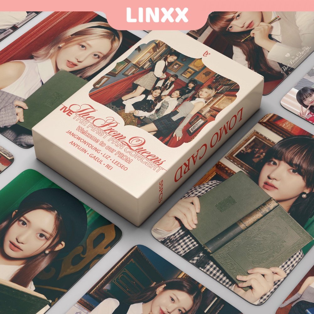 Linxx 55 ชิ้น IVE FAN CONCERT อัลบั้มโลโม่การ์ด Kpop โฟโต้การ์ด ...