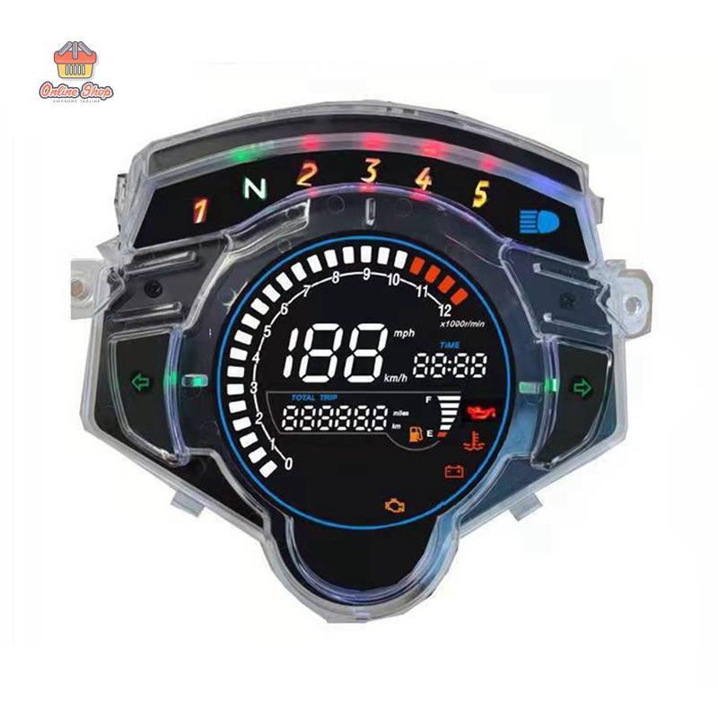 Odometer Tachometer Display for Yamaha LC135 V2 V3 V4 V5 V6 V7 | Shopee ...