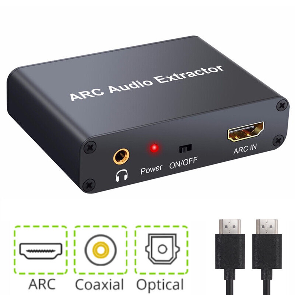 อะแดปเตอร์ Hdmi ARC Tendak ARC Audio Extractor พร้อมดิจิตอลออปติคอล ...