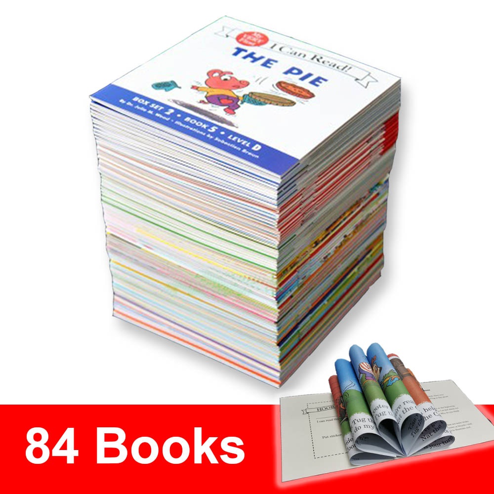 84 Books I Can Read Phonics English Story Picture Books for Kids ...
