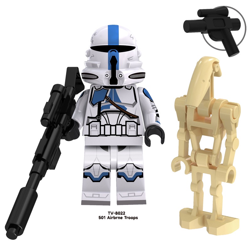 ของเล่นตัวต่อฟิกเกอร์ Space Wars Ahsoka Mace Windu Luke Skywalker with ...