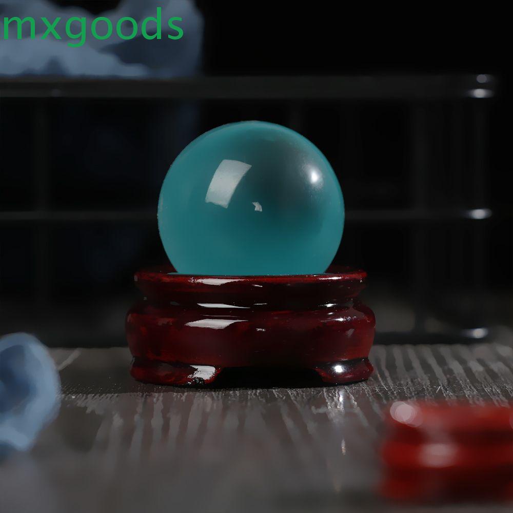 Mxgoods ฐานไม้คริสตัลทรงกลมสําหรับวางโชว์เครื่องประดับหินคริสตัล | Shopee Thailand