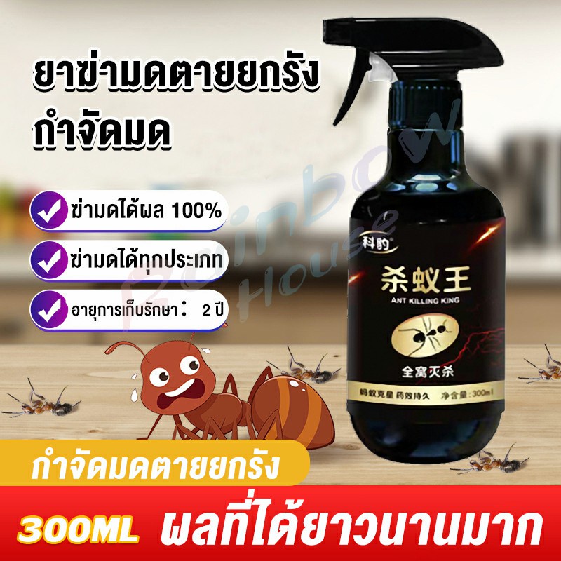 Rainbow สเปย์กำจัดมด ยากำจัดมดภายในบ้าน กำจัดแมลง Pest Control | Shopee ...