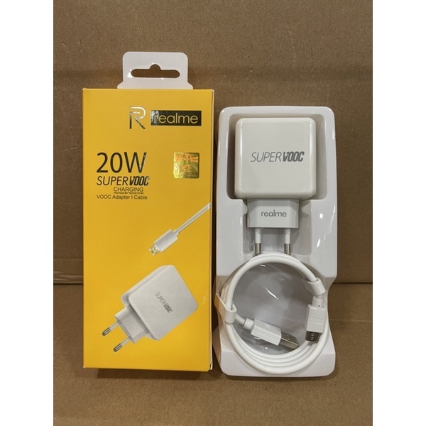 Realme Charger 20W ของแท้ 100% Mirco USB Type C ชาร์จเร็วสุด ...
