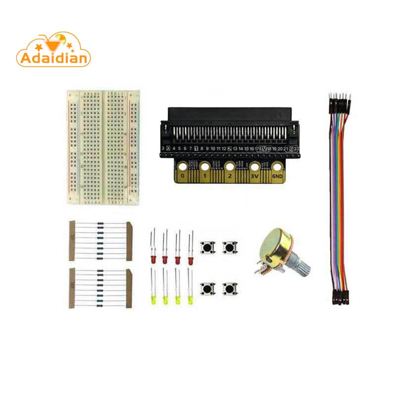 BBC Micro:Bit GPIO Expansion Board Microbit Entry Horizontal Adapter ...