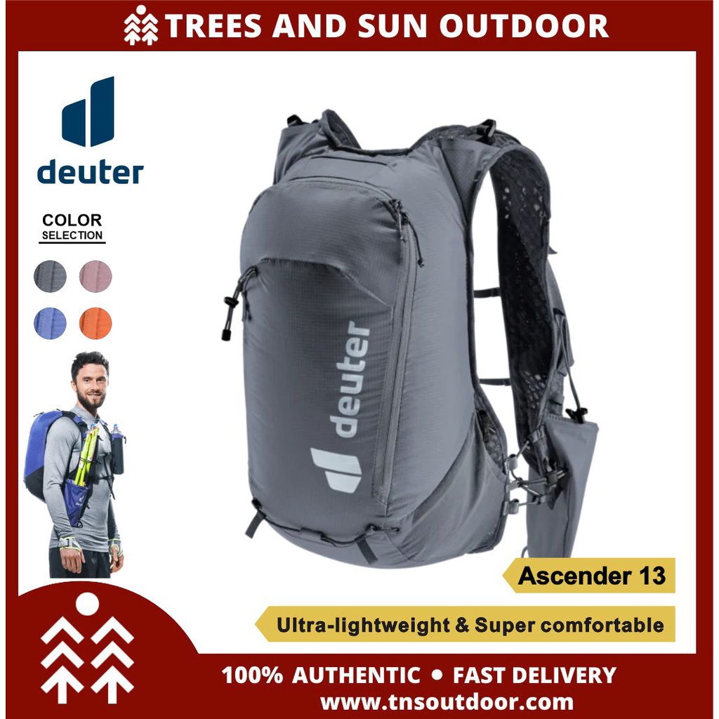 Deuter Ascender 13 Trail กระเป๋าเป้สะพายหลัง เหมาะกับการพกพาเดินทาง ตั้งแคมป์ | Shopee Thailand