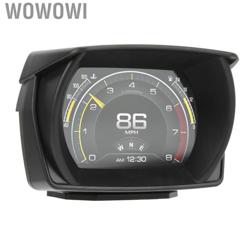 Wowowi Smart HUD OBD2 Inclinometer LCD Display Universal for Cars SUVs ...