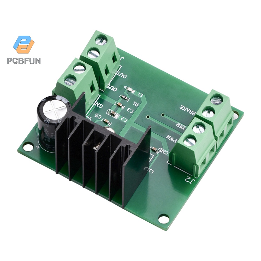 Pcbfun LMD18200T 3A 75W DC PWM บอร์ดโมดูลไดรเวอร์มอเตอร์ ปรับความเร็ว ...