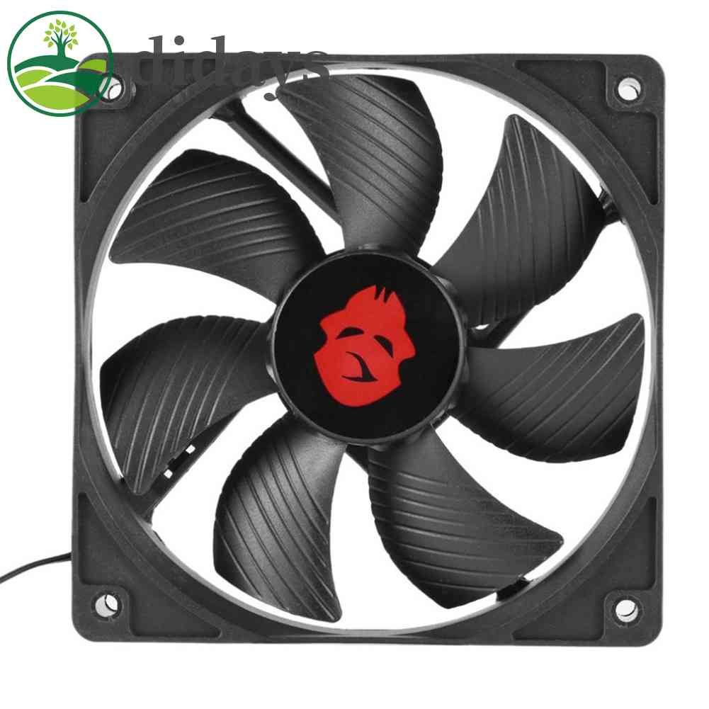 12cm 4 Pin High Speed Desktop Chassis Fan Large Air Volume PC Case ...