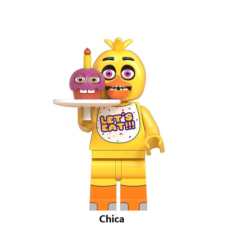 Five Nights At Freddy Chica Bonnie Foxy Freddy Golden Freddy Mini ...