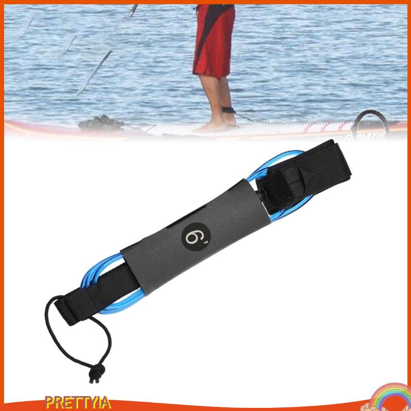 [PrettyiaTH] Surfing Leash Leg Rope 5mm Thick Adjustable Elastic Paddle ...
