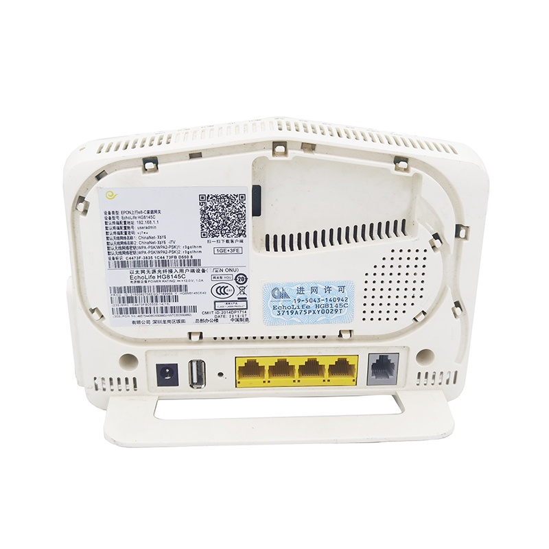 Epon ONU GPON HG8145C ONT HG8245C Termianl พร้อมซอฟต์แวร์ภาษาอังกฤษ 1GE+3FE เสียง และไวไฟ เข้า ...