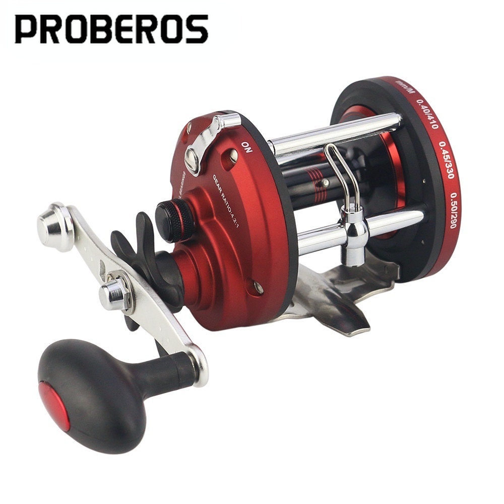 PROBEROS Jigging Reel Casting อุปกรณ์รอกล้อหมุนตกปลา 12BB 30 กก. ...