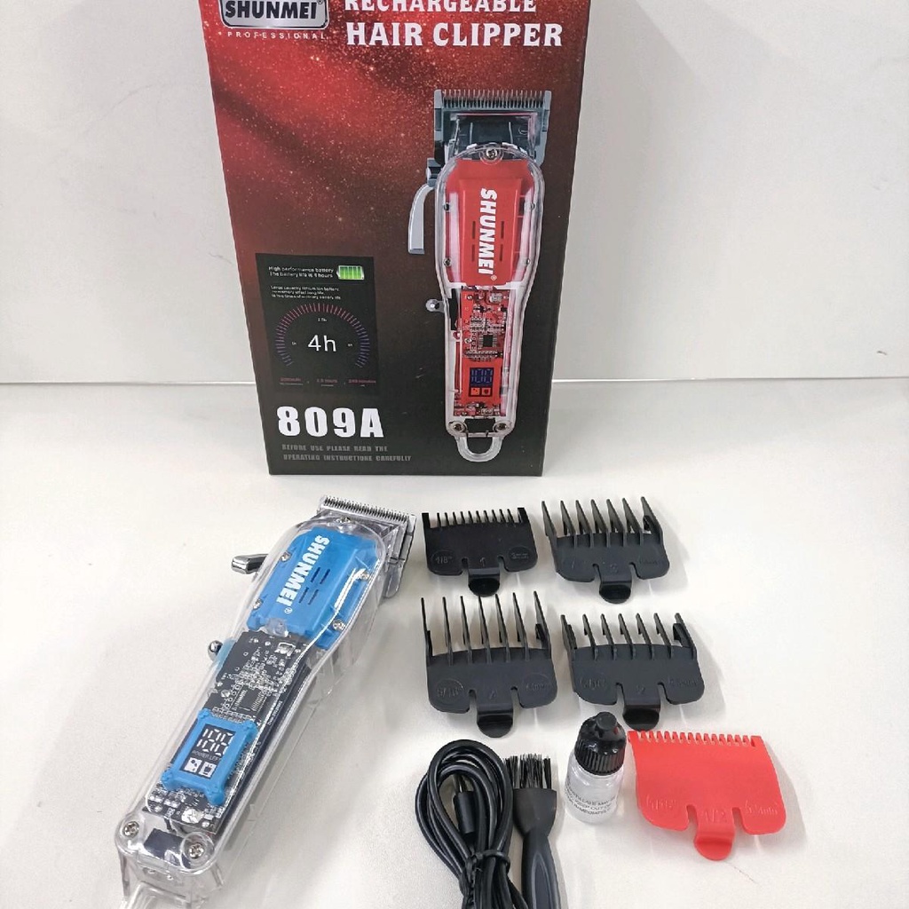 บาร์เบอร์ ตัดผมชาย ปัตตาเลี่ยน Shunmei 809A ฟันตัด | Shopee Thailand