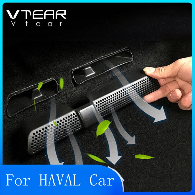 Vtear ฝาครอบช่องแอร์รถยนต์ พลาสติก ABS ป้องกันบล็อกอัตโนมัติ สําหรับ HAVAL DARGO H6S H6 SUPREME+ ...