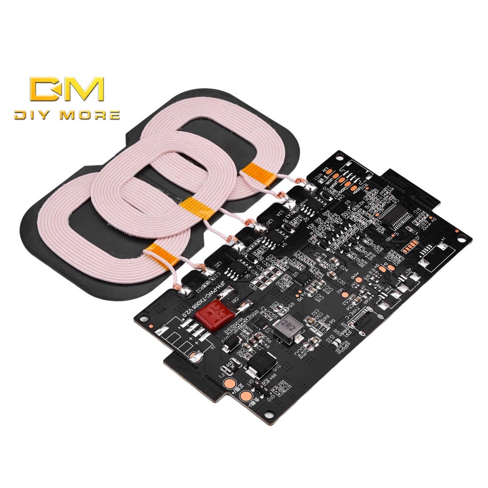 Diymore โมดูลคอยล์ชาร์จไร้สาย 3 คอยล์ 20W DC12-24V สําหรับรถยนต์ | Shopee Thailand