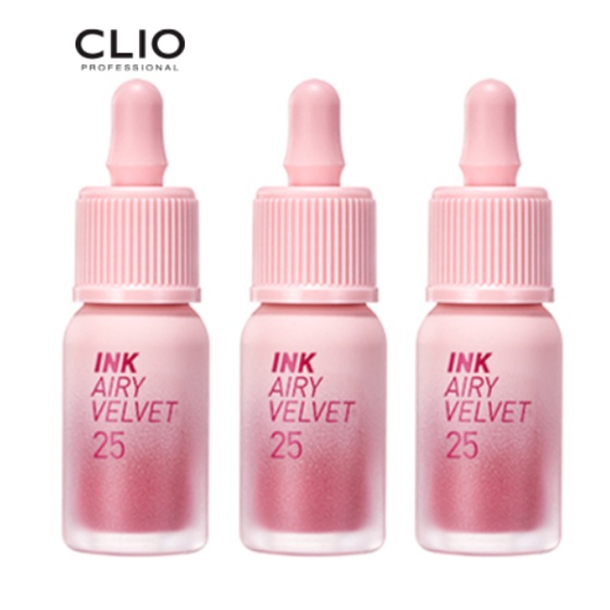 CLIO PERIPERA INK THE AIRY VELVET (3SET) #25 zazzy peach 4g*3 | Shopee Thailand