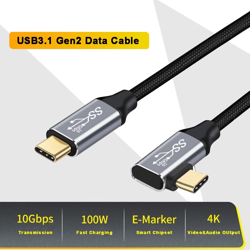 SAMSUNG 100w PD USB-CสายUSB 3.1 Gen2 10Gbps Thunderbolt 3สําหรับMacBook ...