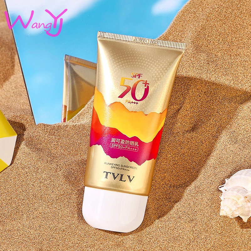 Tvlv ครีมกันแดดหน้า กันแดด ให้ความชุ่มชื้น กันน้ํา กันเหงื่อ ป้องกัน ...