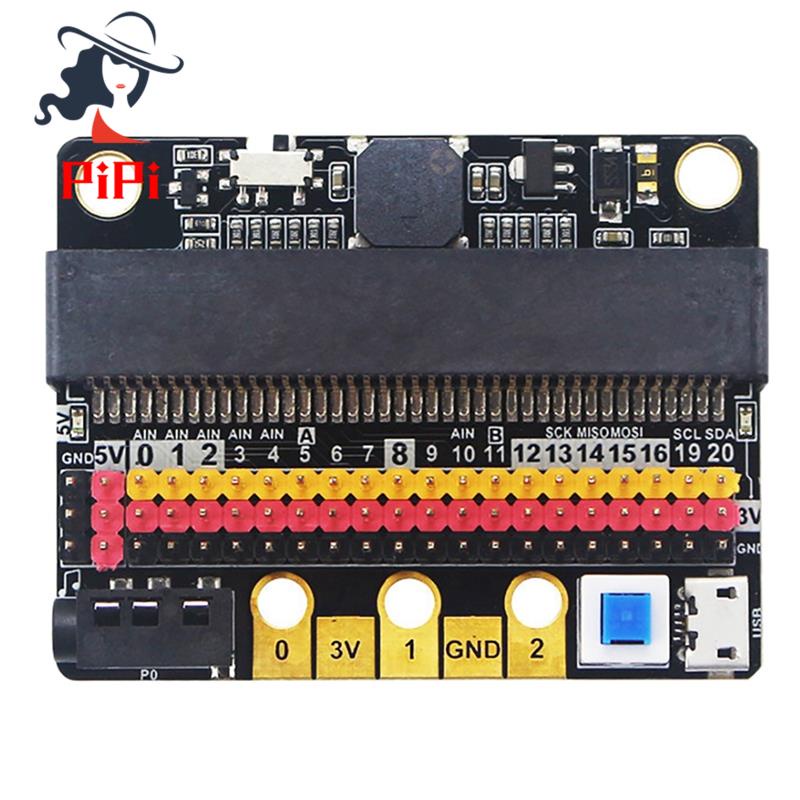 For Microbit Expansion Board IO BIT V2.0 Micro:Bit Horizontal Adapter ...