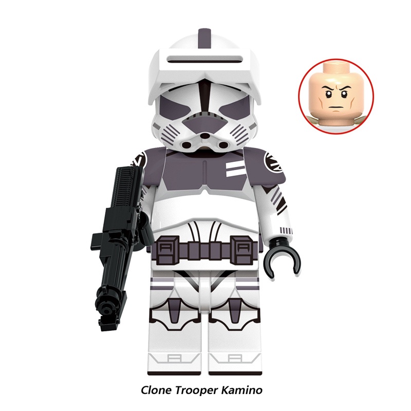 ของเล่นตัวต่อฟิกเกอร์ Star The Clone Trooper 501th ARC Captain Grey ...