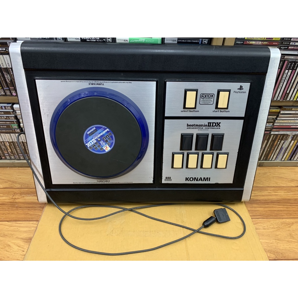 PS2 Beatmania IIDX Arcade Style Controller บีท มาเนีย ดีเจ จอย เพลย์ 2 ...