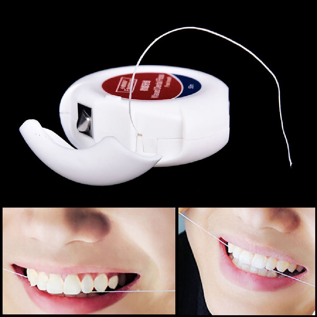 BATH 50m Peppermint Micro wax Floss Care Picks Tooth Cleaner Health ...
