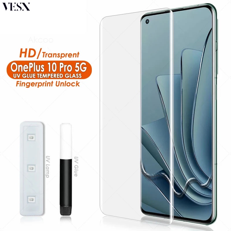 ฟิล์มกระจก UV สำหรับ OnePlus 13 12 12R 11 10 8 ACE 3 Pro 4G 5G 2024 ...