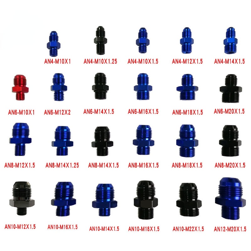 อะแดปเตอร์ข้อต่อท่อน้ํามันเชื้อเพลิงรถยนต์ AN4 AN6 AN8 AN10 AN12 | Shopee Thailand