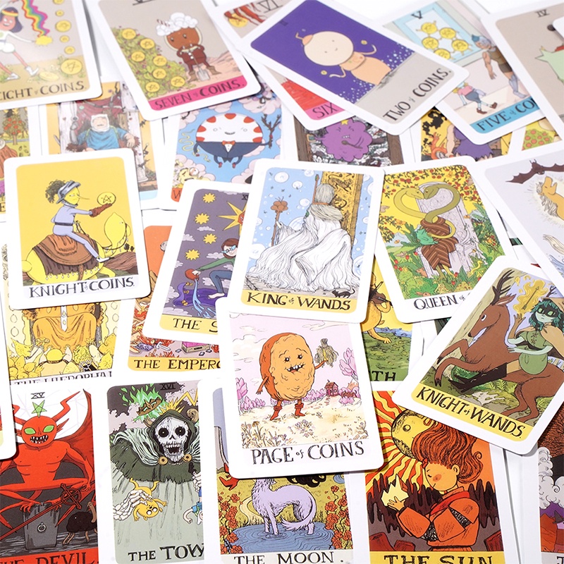 Adventure Time tarot Deck by Katherine Hillier 78-card deck Fortune ...