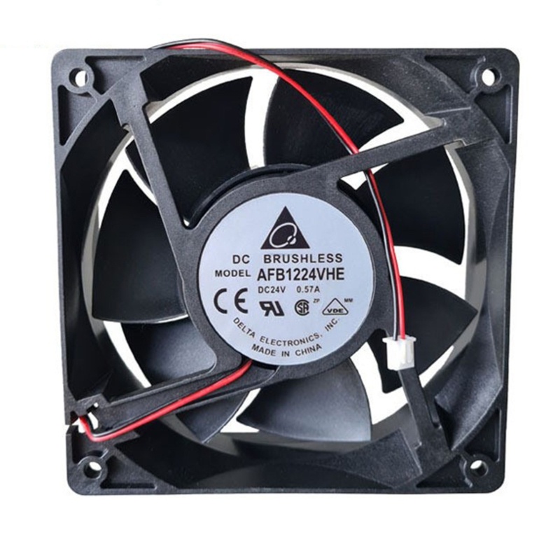 RR 12CM 12038 Quiet Cooling Fan Radiator for Delta Game Computer ...