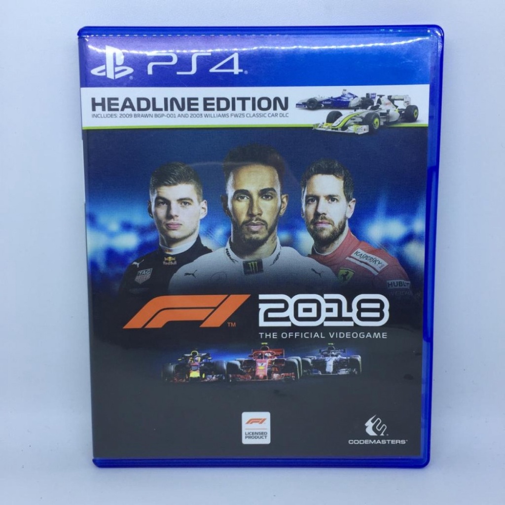 Bd PS4 F1 2018 Headline Edition | Shopee Thailand