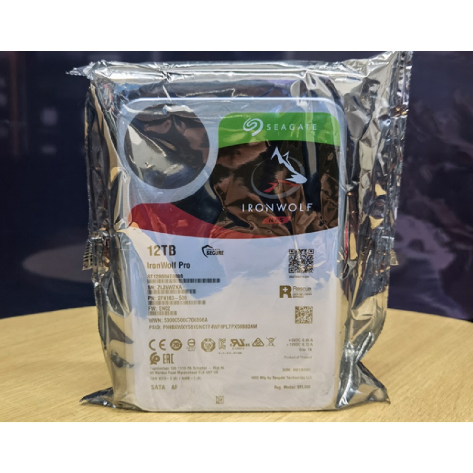 NEW FOR Seagate IronWolf Pro 12TB SATA NAS Internal 7200RPM 256M 3.5 ...