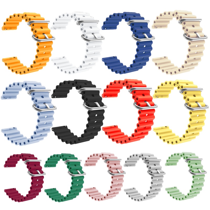 สายนาฬิกาข้อมือซิลิโคน สําหรับสมาร์ทวอทช์ Series 8 7 6 5 4 3 2 1 X8 Y68 ...