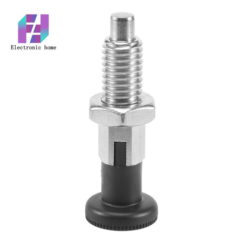 M10 Stainless Steel Self Locking Index Plunger Pin With Self Locking ...